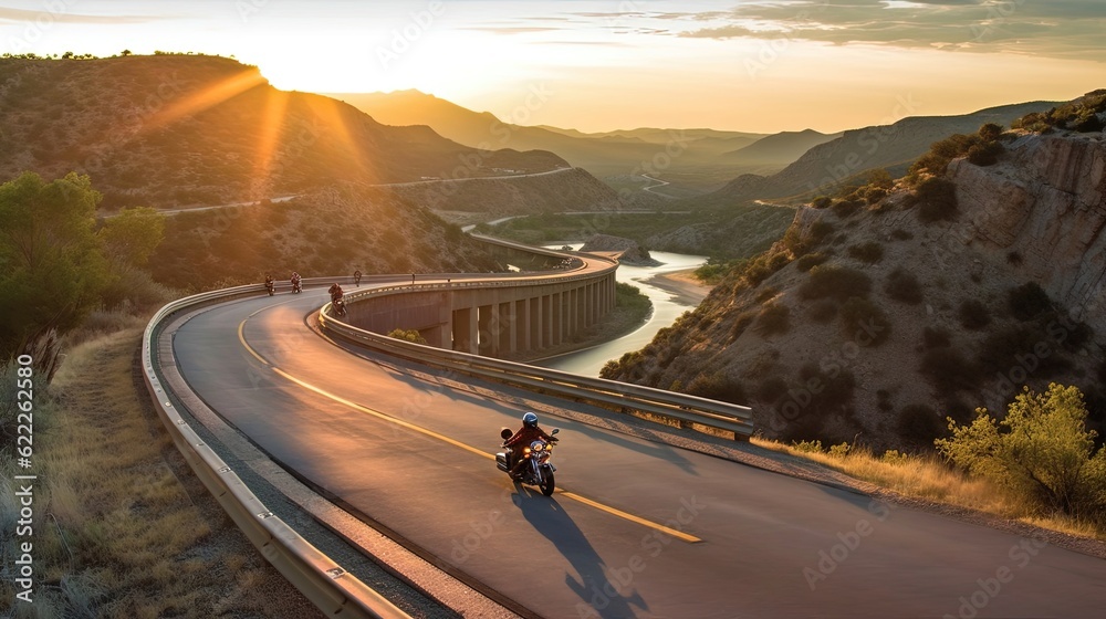 Motorcycle tours that traverse scenic roads and iconic landmarks. Feel ...