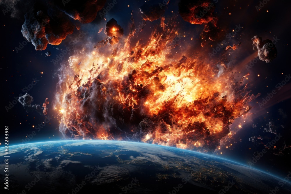 Destruction and purification of planet earth with fire God execution of ...