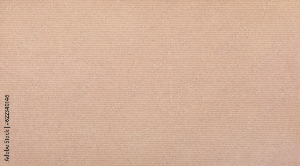 Clean brown striped, recycled, kraft paper texture background ...