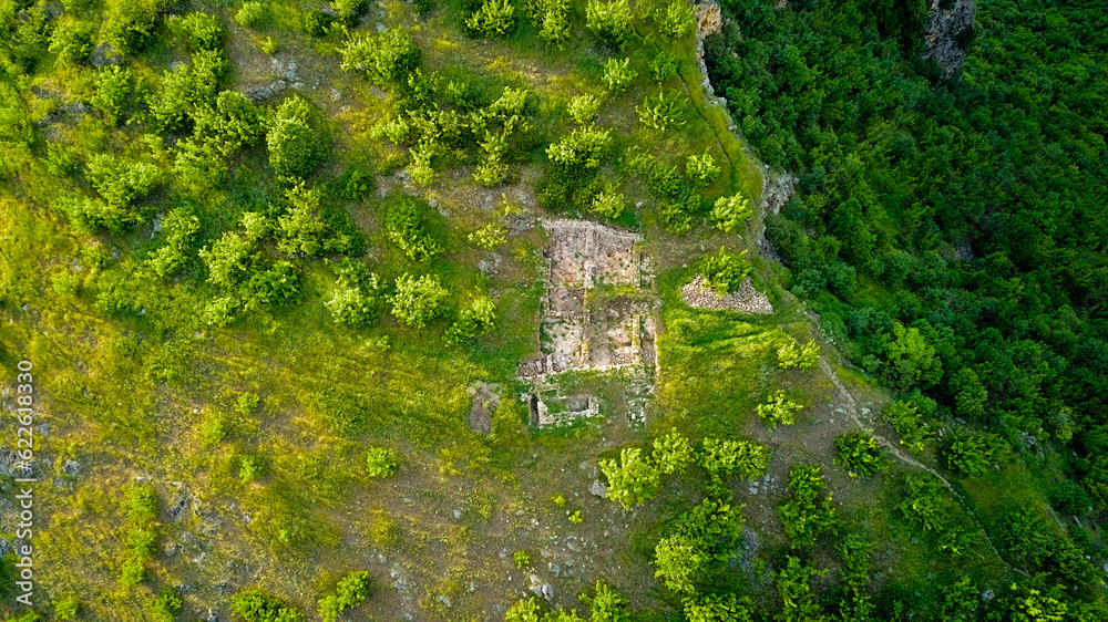 Archaeological remains of the ancient city of Heraclea Sintica from the ...