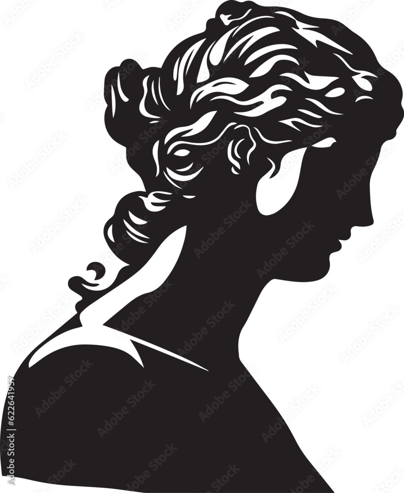 Vector de Stock Ancient greek sculptures Venus Miloska, Greece ...