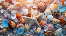 Colorful Seashells A406 Free Stock Photo - Public Domain Pictures
