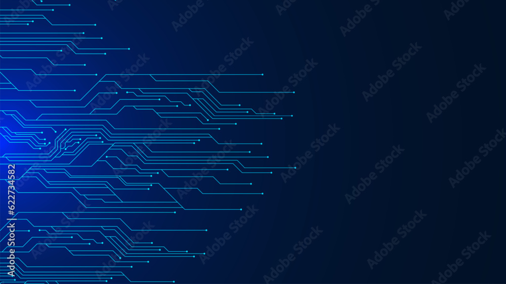 Abstract modern technology with electronic circuit board texture ...