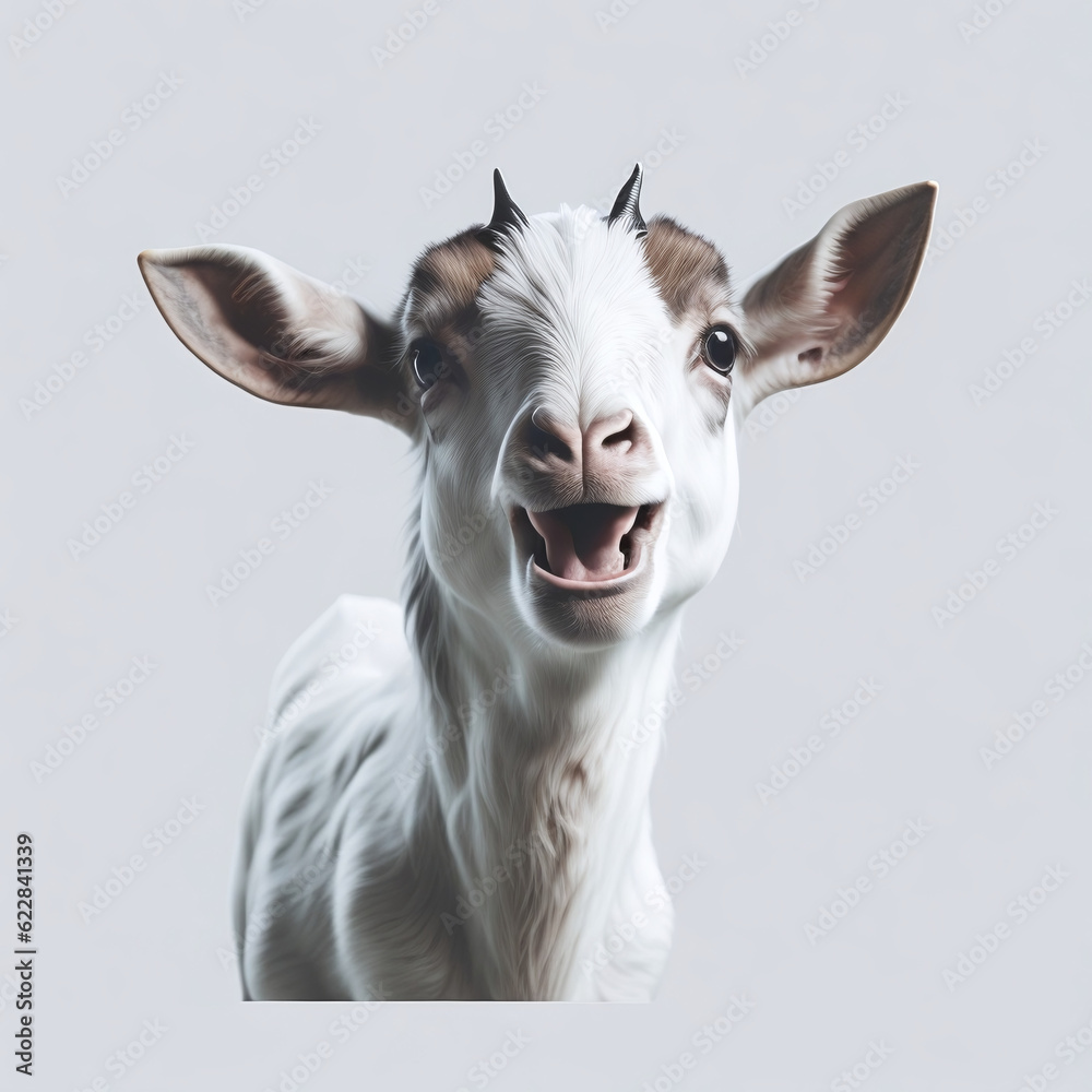 Mountain Goat Art Clipart and Cute Sticker Bundle for Commercial Use ...