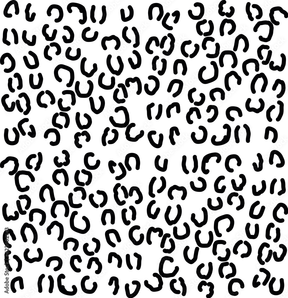 Leopard Pattern SVG Cut File for Cricut and Silhouette, EPS Vector, PNG ...