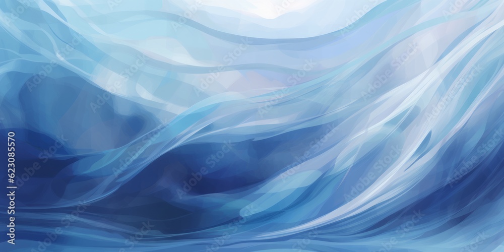 abstract blue wave background, Blue and White Wave Pattern with Blue ...