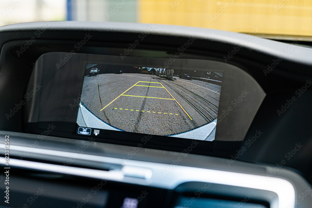 Rear view monitor for reversing system Car display and rear view camera ...