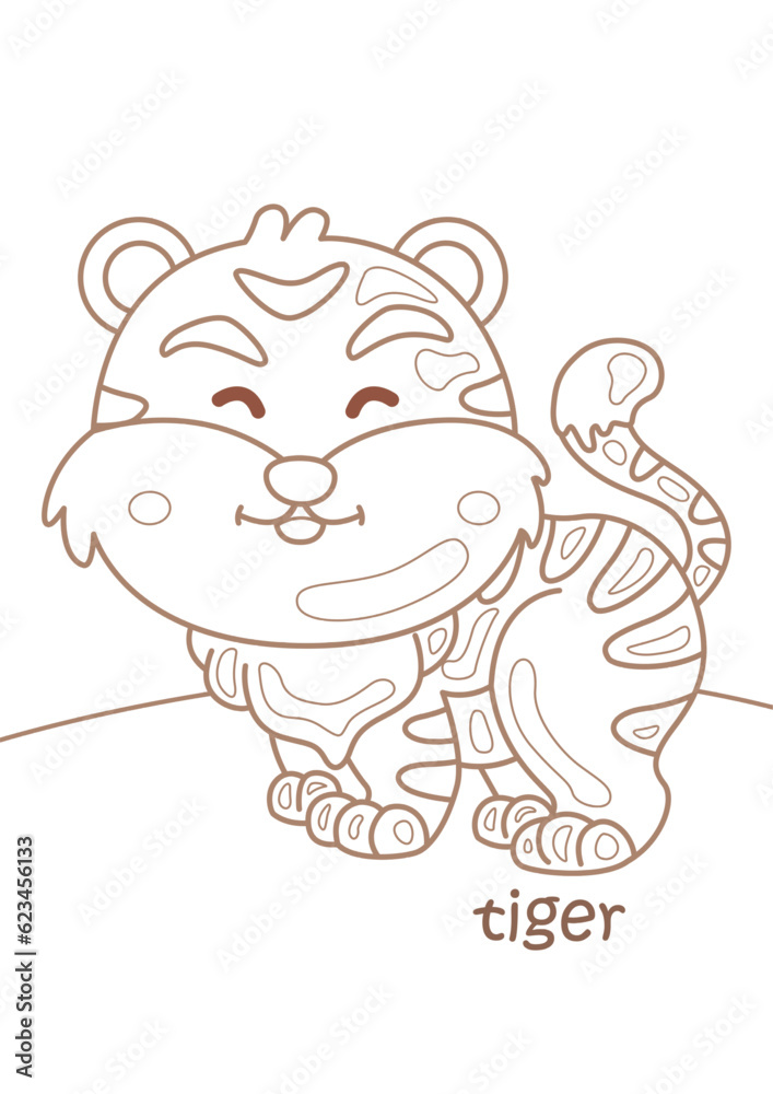 Alphabet T For Vocabulary School Student Lesson Cartoon Coloring Pages ...