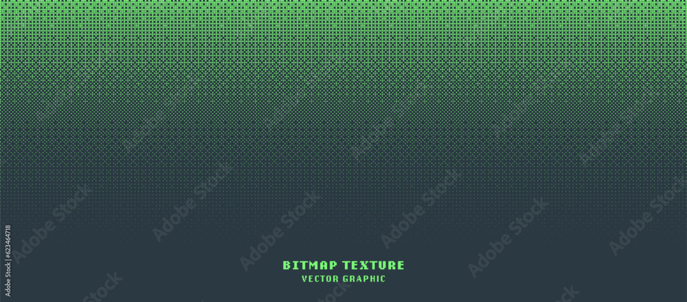 Dither Pattern Bitmap Faded Texture Halftone Gradient Vector Abstract ...