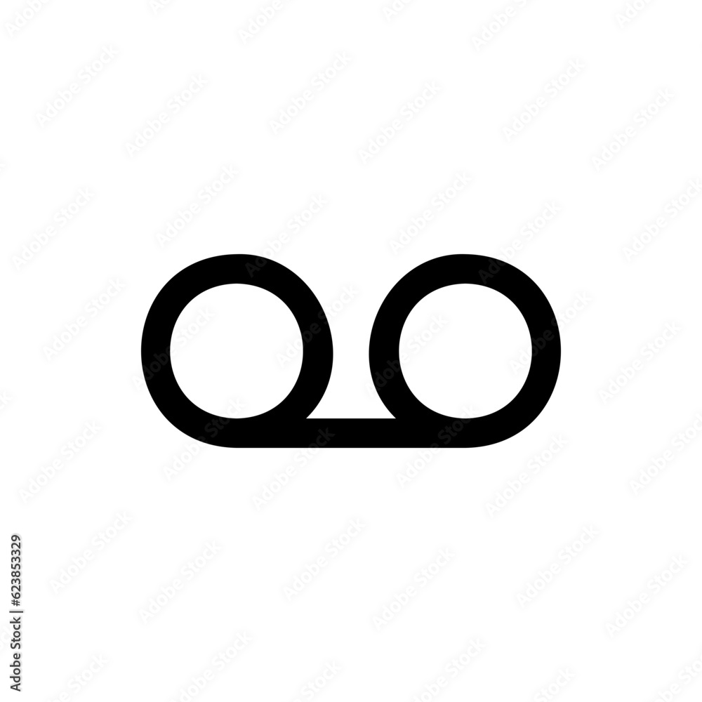 voicemail icon record symbol recording icons . Voice message icon ...