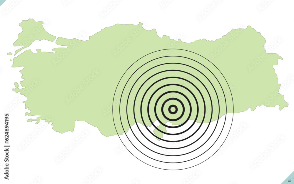 Image vectorielle Stock Turkey earthquake. Pray For Turkey, Türkiye ...
