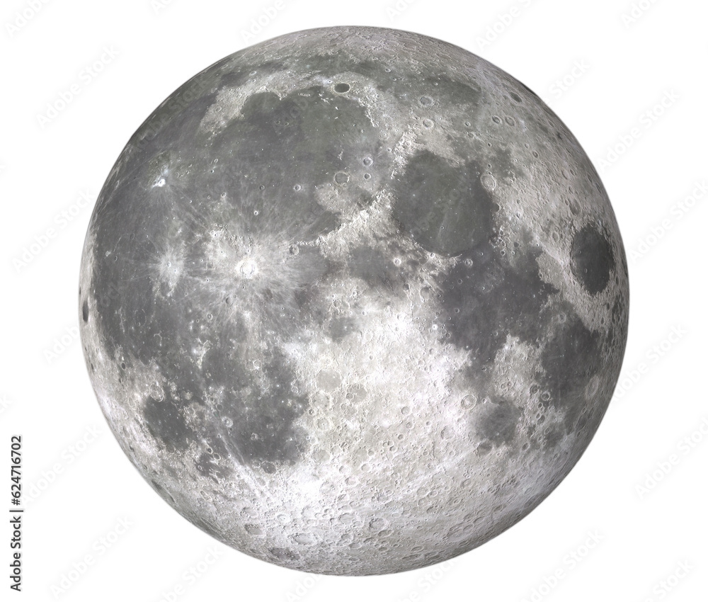Full Moon "Elements of this image furnished by NASA ", png isolated ...