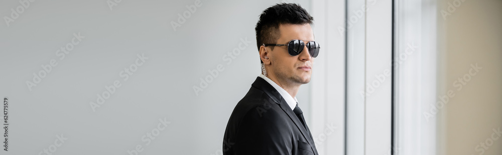 professional headshots, bodyguard work, good looking man in sunglasses ...