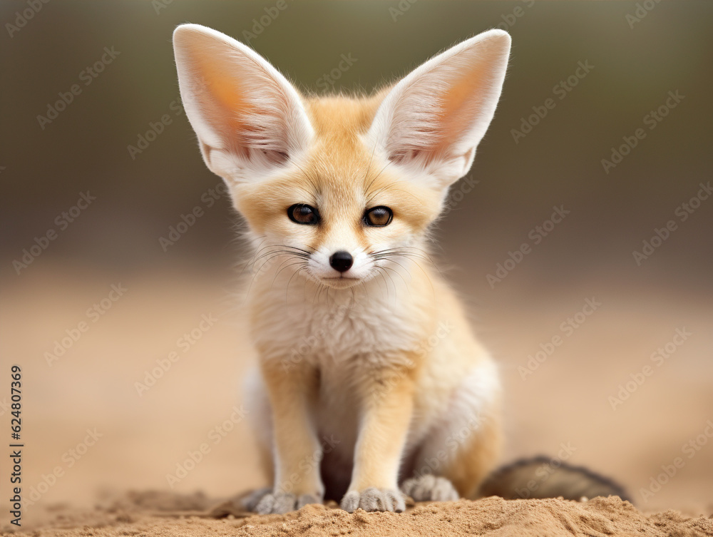 Photo of Fennec Fox: With its large ears and expressive eyes, the ...