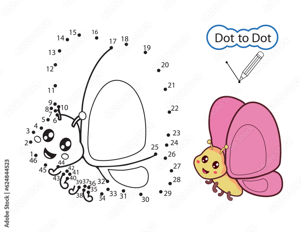 Children riddle dot to dot game. Kids activity education worksheet with ...