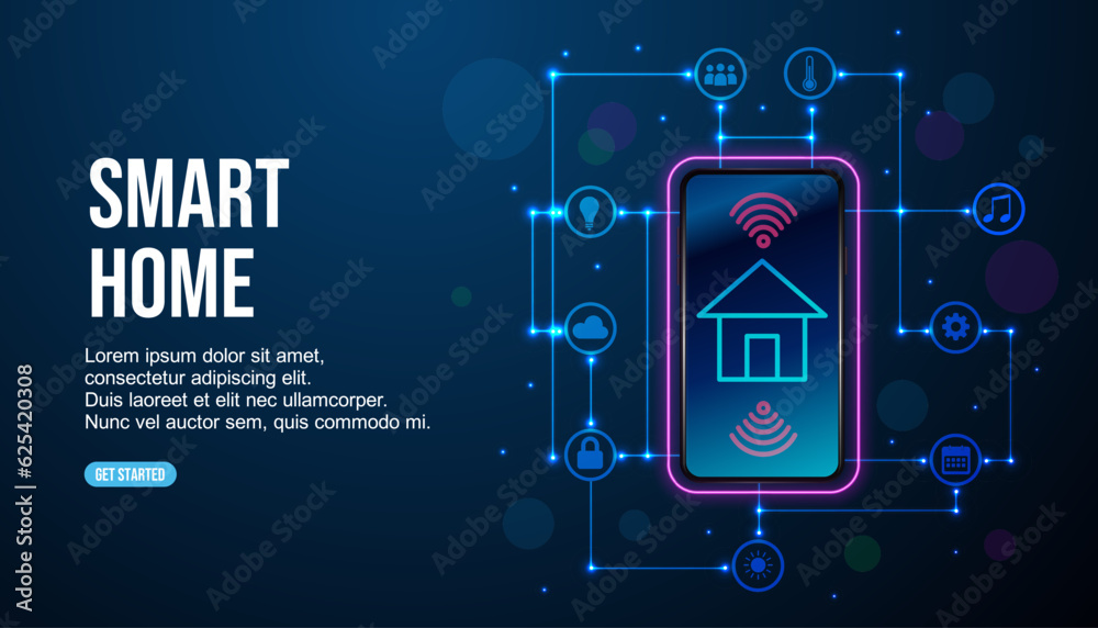 Development smart home and IOT system. Setup and configuration work ...