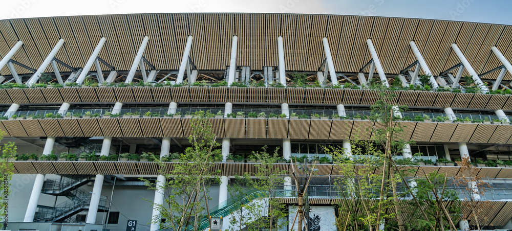 ภาพถ่าย Stock Tokyo, Japan - August 17, 2019 : Detail of Tokyo New ...