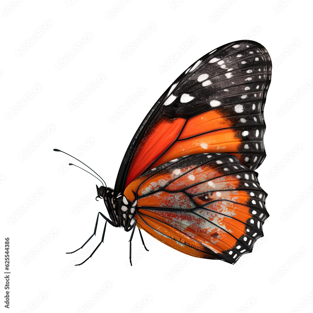 Butterfly , isolated transparent background, PNG Stock Photo | Adobe Stock
