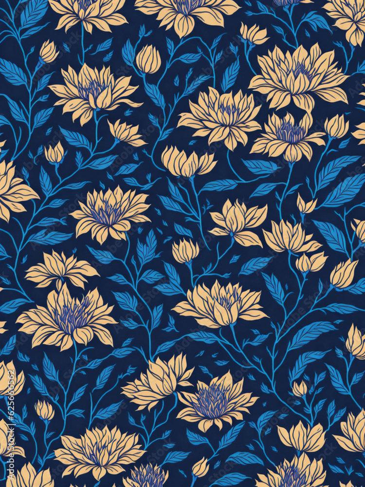 Seamless patterns, step repeating patterns design, fabric art, flat ...