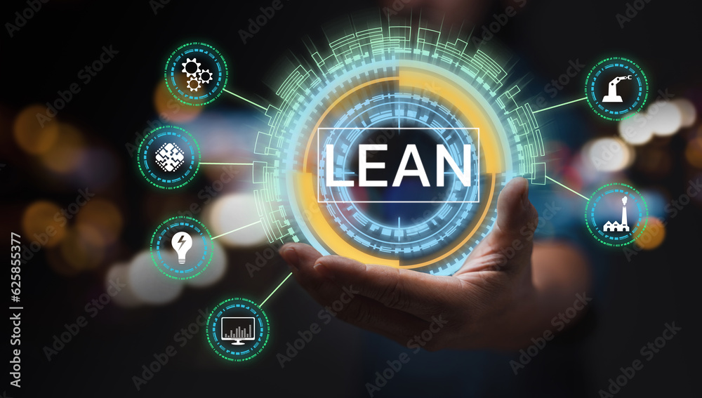 Lean manufacturing. Quality and standardization. Business process ...