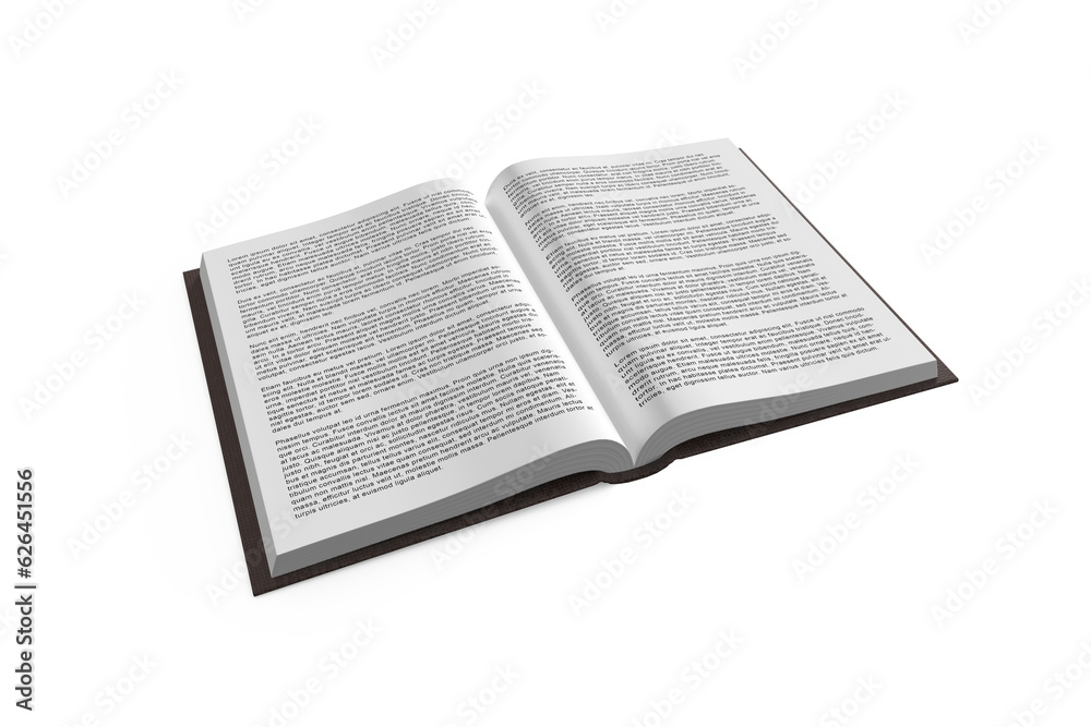 Digital png photo of open book with text on transparent background ...