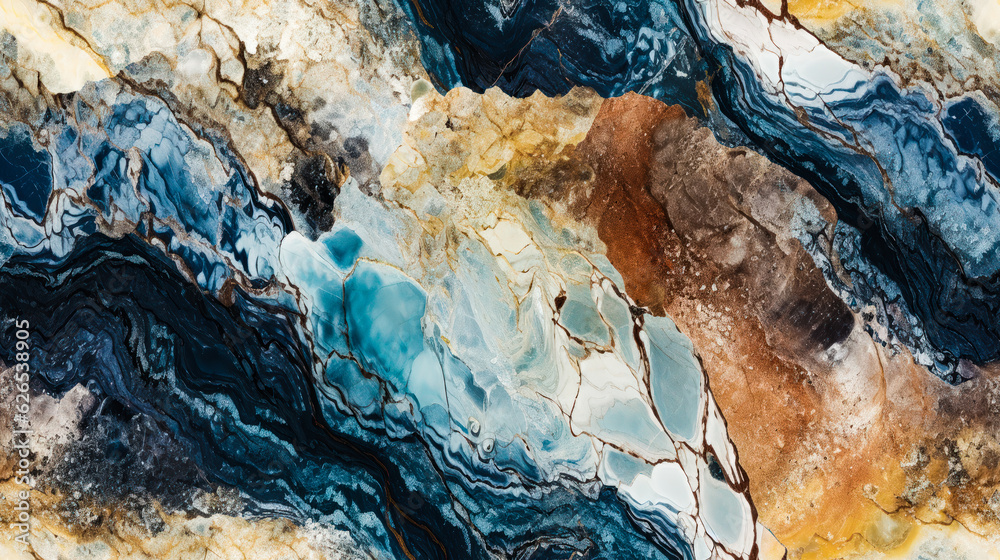 highly detailed seamless texture of mineral stone, marble, rock. navy ...