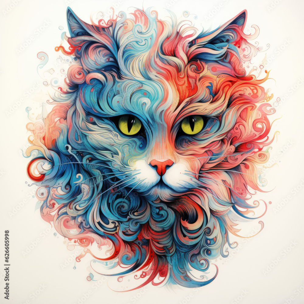 Immerse yourself in the enigmatic allure of AI-generated artistry with ...