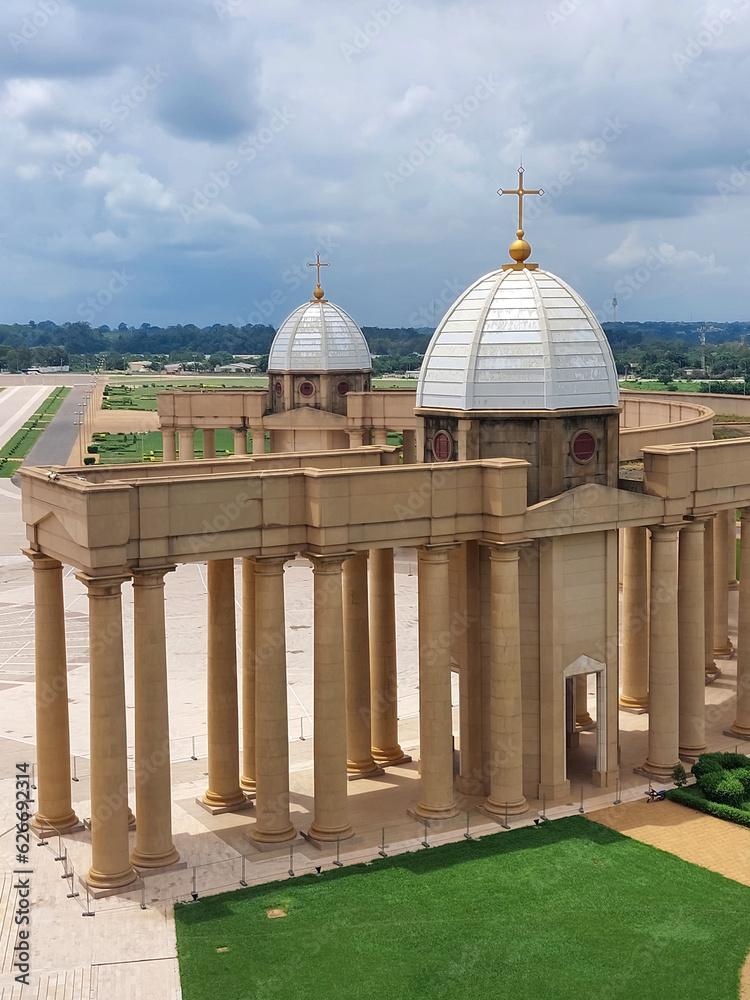 Basilica of Our Lady of Peace, Yamoussoukro Stock Photo | Adobe Stock