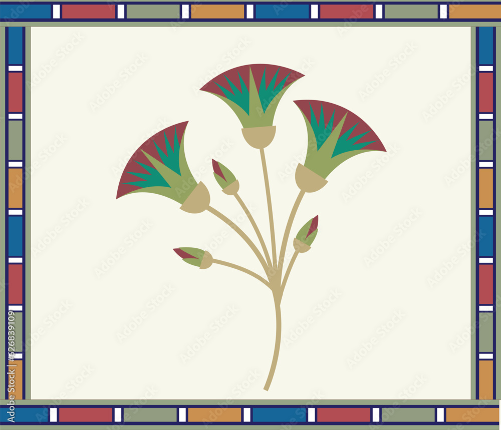 Sacred Lotus Flower - The Pharaonic symbol of Ancient Egypt ...