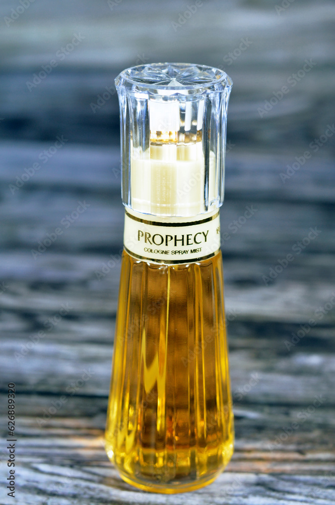 Giza, Egypt, July 21 2023: Prince Matchabelli Prophecy Cologne Spray ...