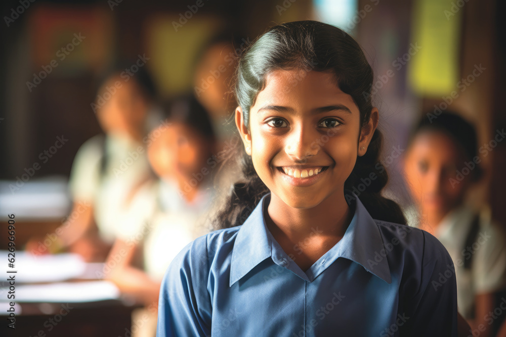 Indian Elementary student in remote rural areas, study with limited ...