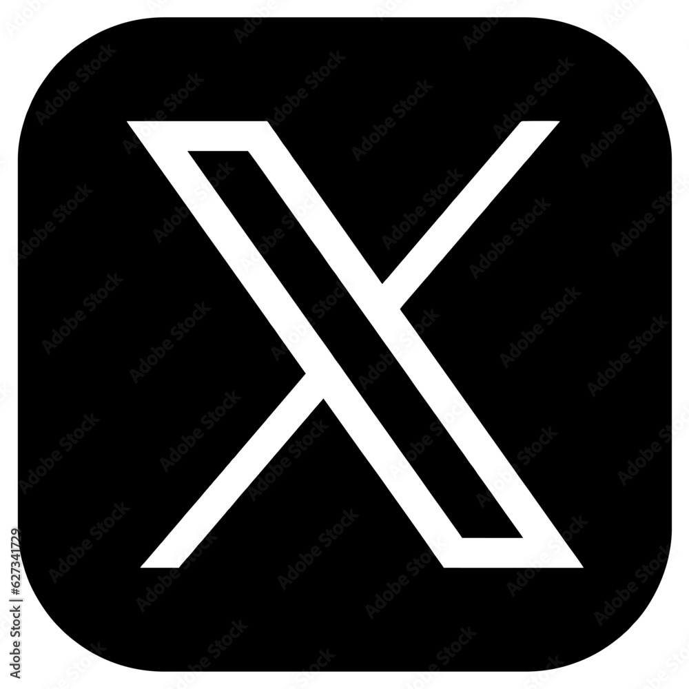 High resolution New Twitter X app icon transparent png free download ...