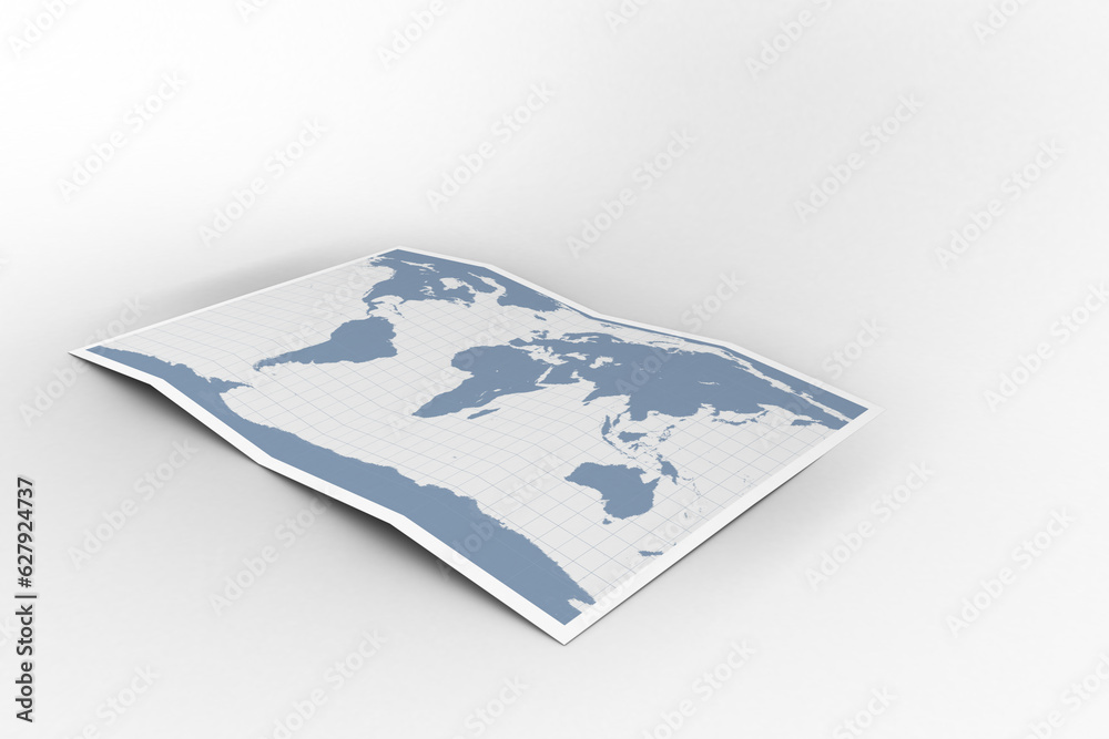 Digital png illustration of world map on transparent background Stock ...
