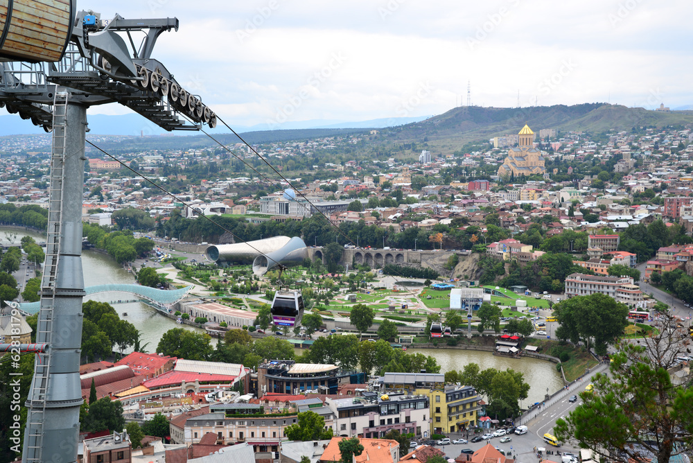 Tbilisi, the capital of Georgia, is an important tourism city with its ...