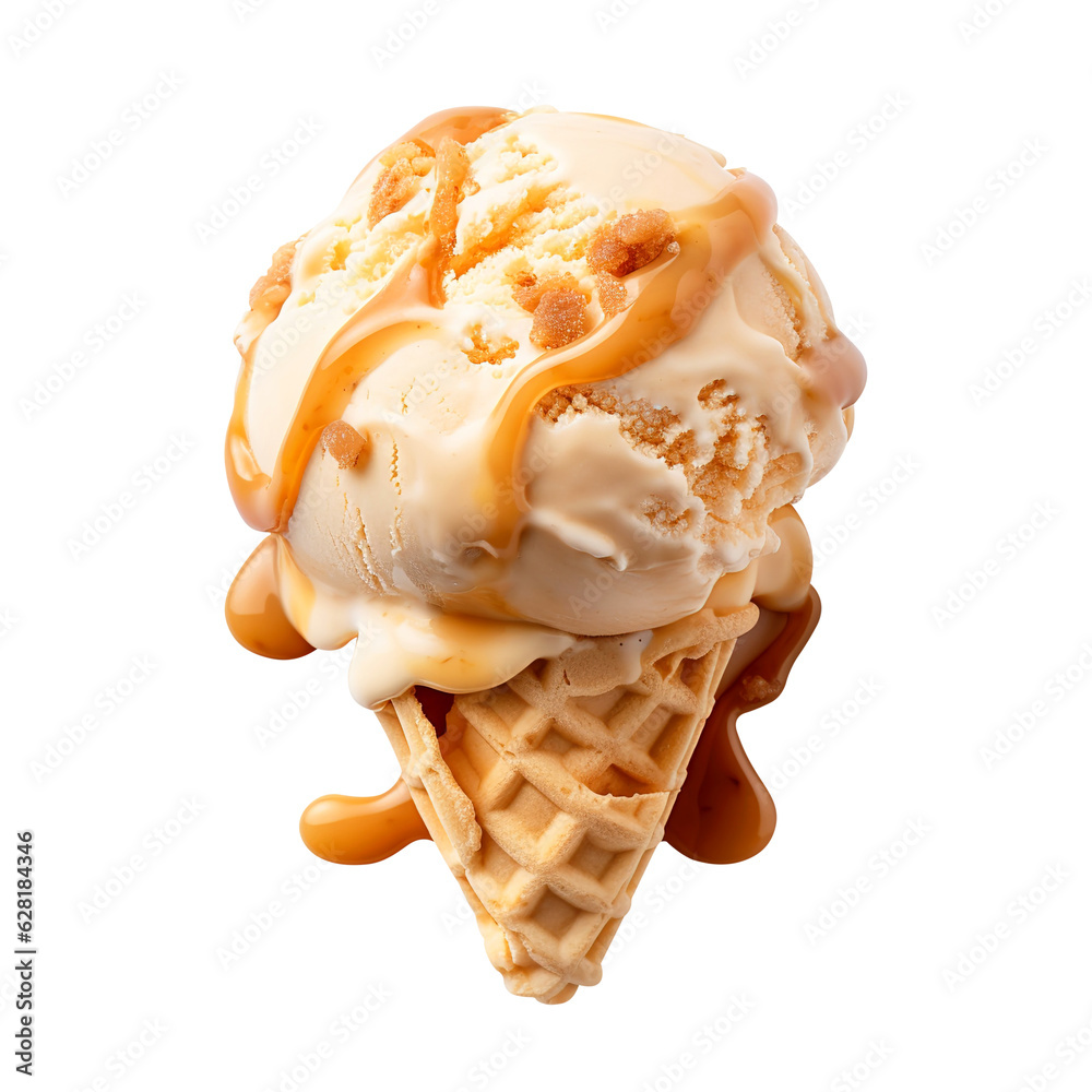 ice cream cone on transparent background Remove png created with ...