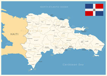 Dominican Republic Flag Free Stock Photo - Public Domain Pictures