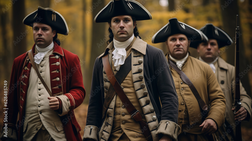 Historical Reenactments: An image depicting historical reenactors ...