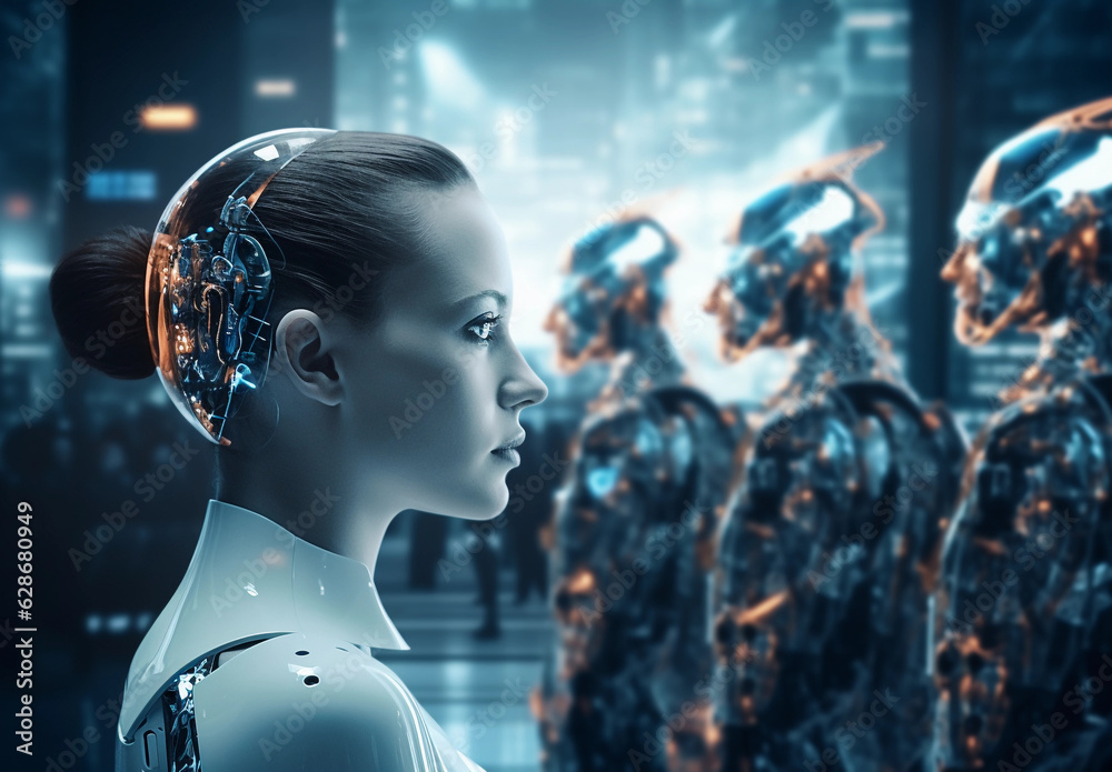 Captivating high-resolution image featuring a woman's face, intricately ...