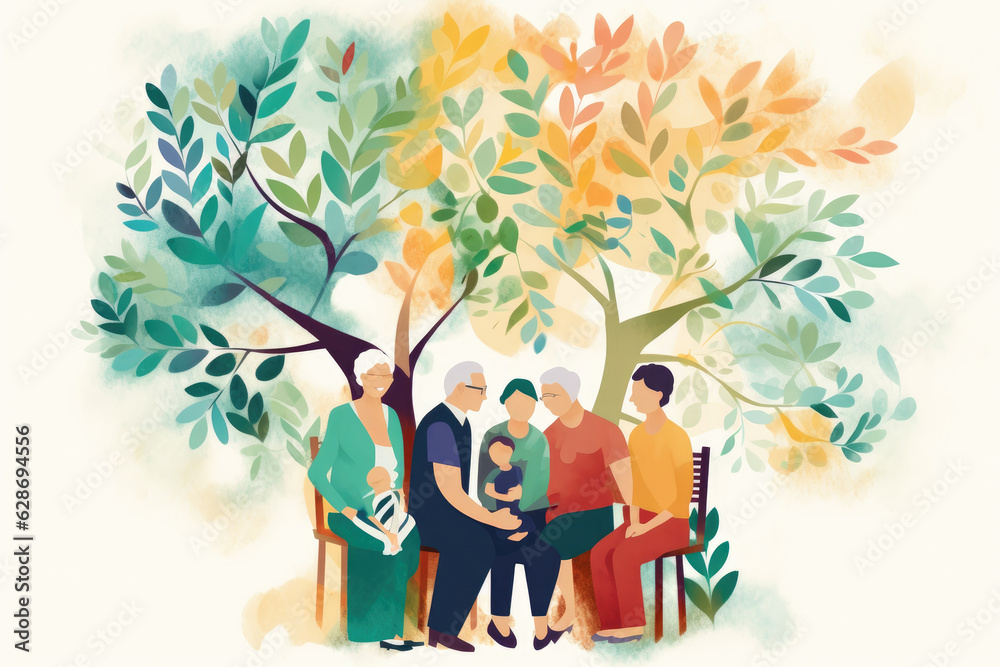 Couples of Various Ages and Backgrounds Engaging in Meaningful ...