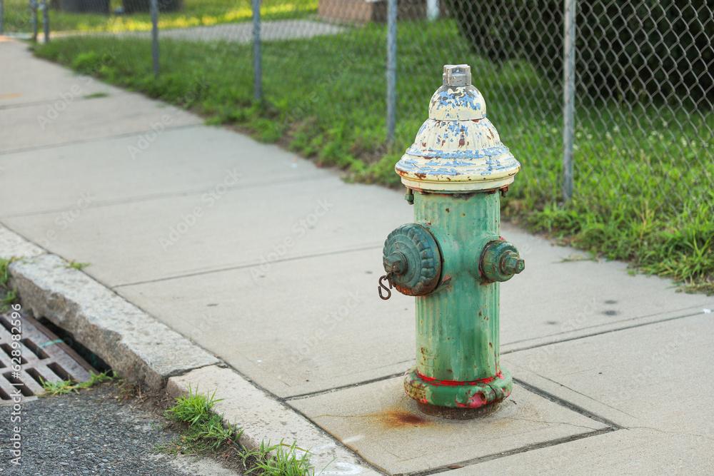 fire hydrant on a city street embodies preparedness, safety, and urban ...