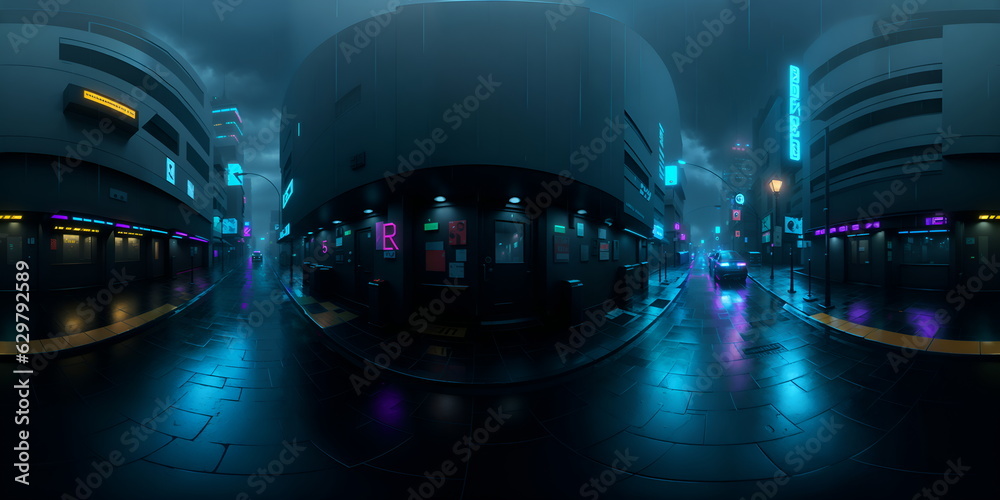 Full 360 degrees seamless spherical panorama HDRI equirectangular ...