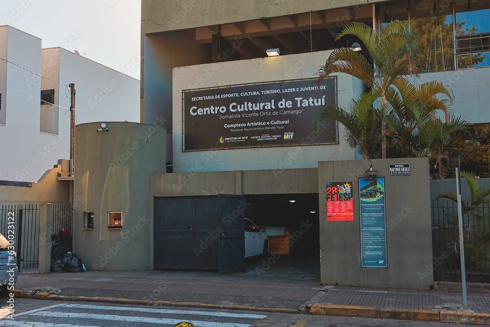 Foto de Stock Tatui, Sao Paulo, Brazil, July 27, 2023: City of Tatui ...