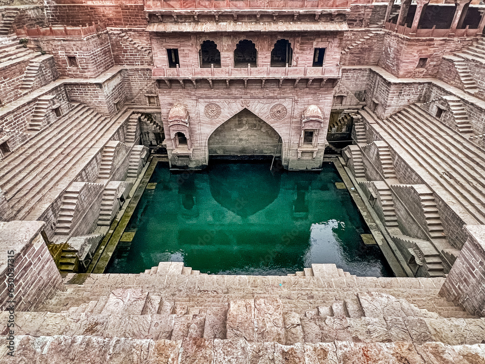 Stepwell Of Jodhpur Stock Photo | Adobe Stock