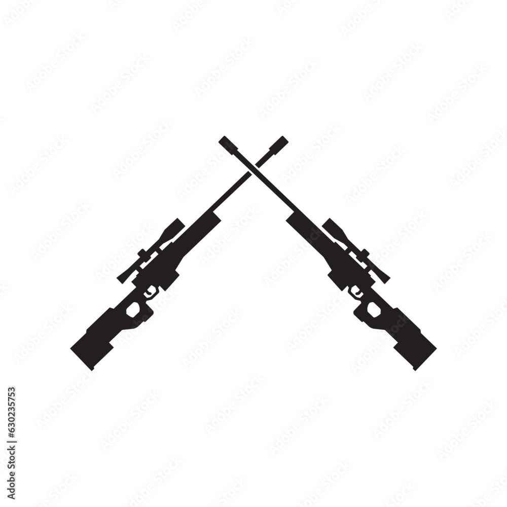 AWM weapon icon vector Stock Vector | Adobe Stock