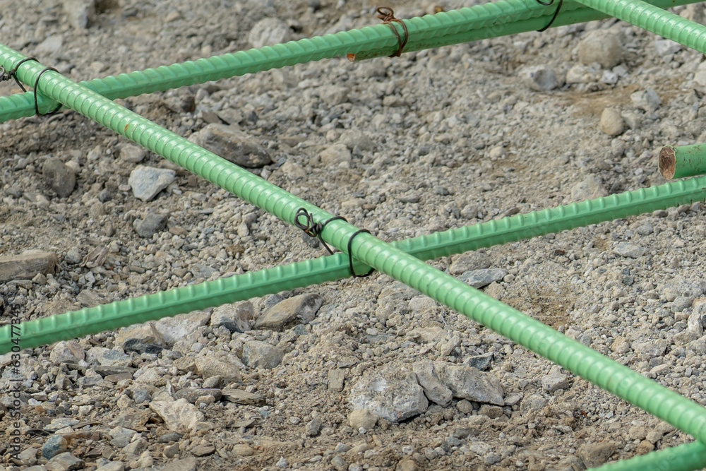 Epoxy coated rebar is used in concrete subjected to corrosive ...