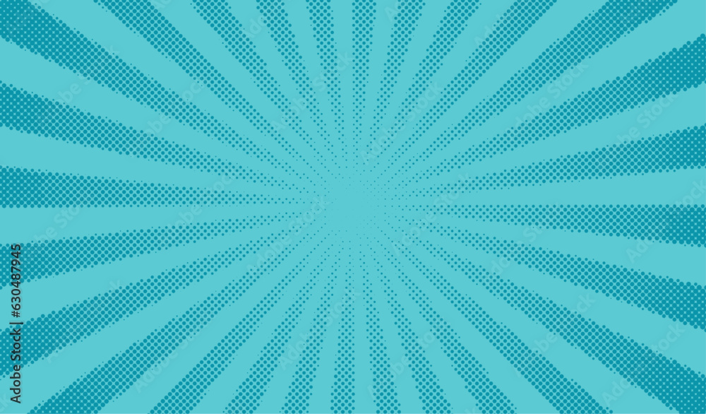 Comics background. Abstract comics lines backdrop. Bright sunrays lines ...