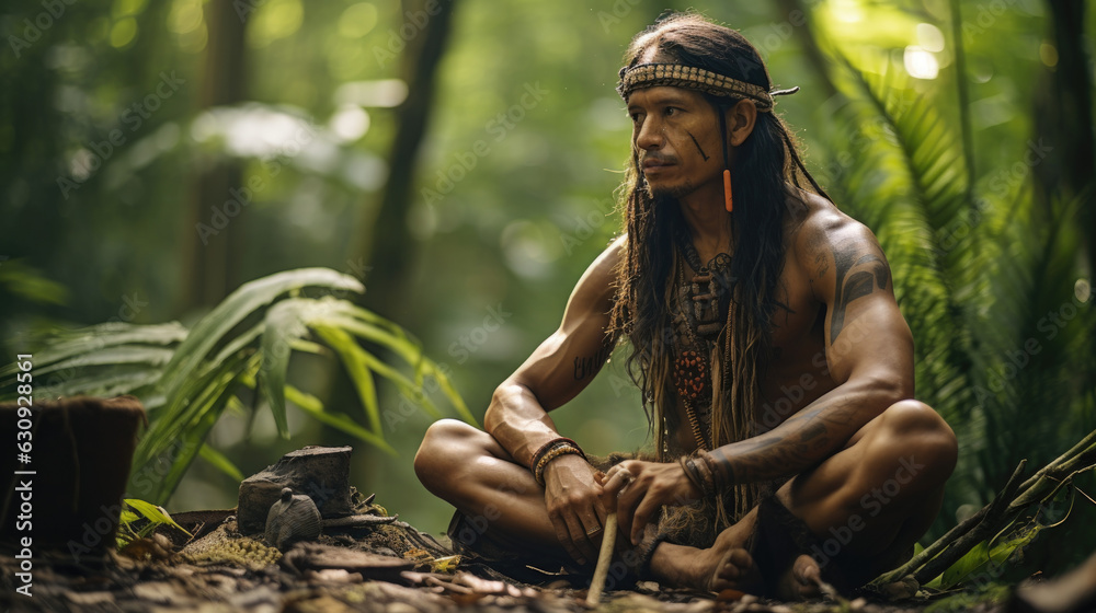 Journey with the Forest Guardian. Serene Exploration of the Amazon ...