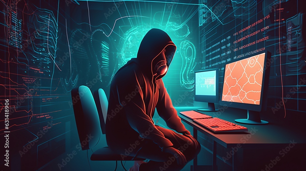 Ilustración de Stock Navigating the Darknet: A Guide to Accessing and ...