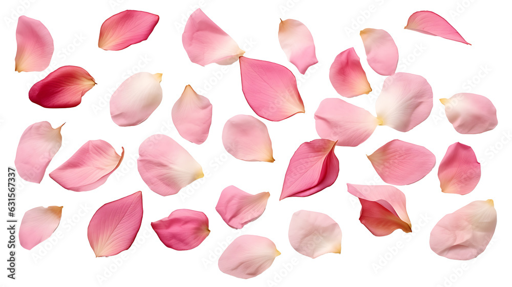 Beautiful flower petals transparent background. Flower petals png Stock ...