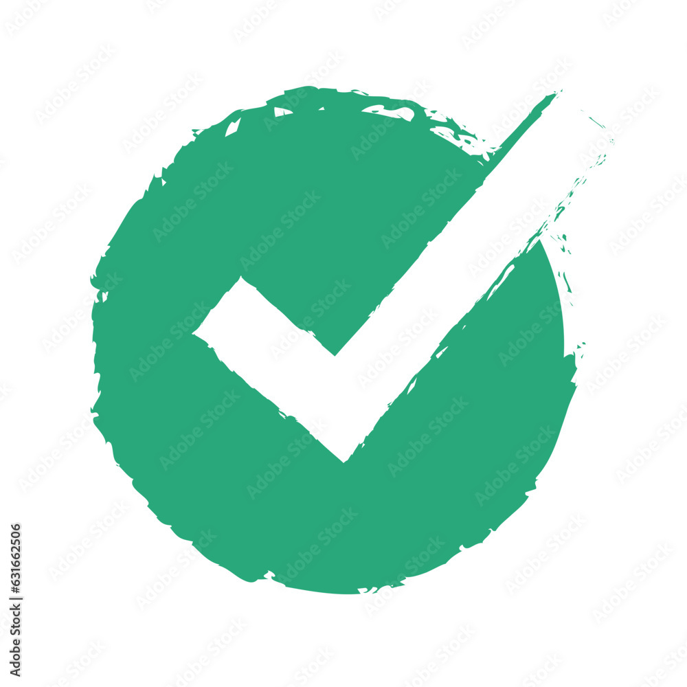 check mark icon, Vector illustration, check the box, success symbol ...